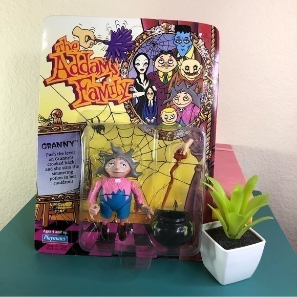 Vintage | Toys | The Addams Family Granny Poseable Action Figure ...